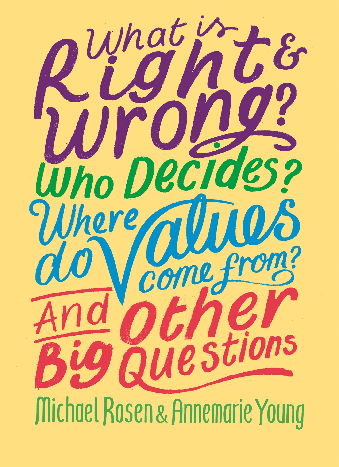 What is Right and Wrong? Who Decides? Where Do Values Come From? And ...