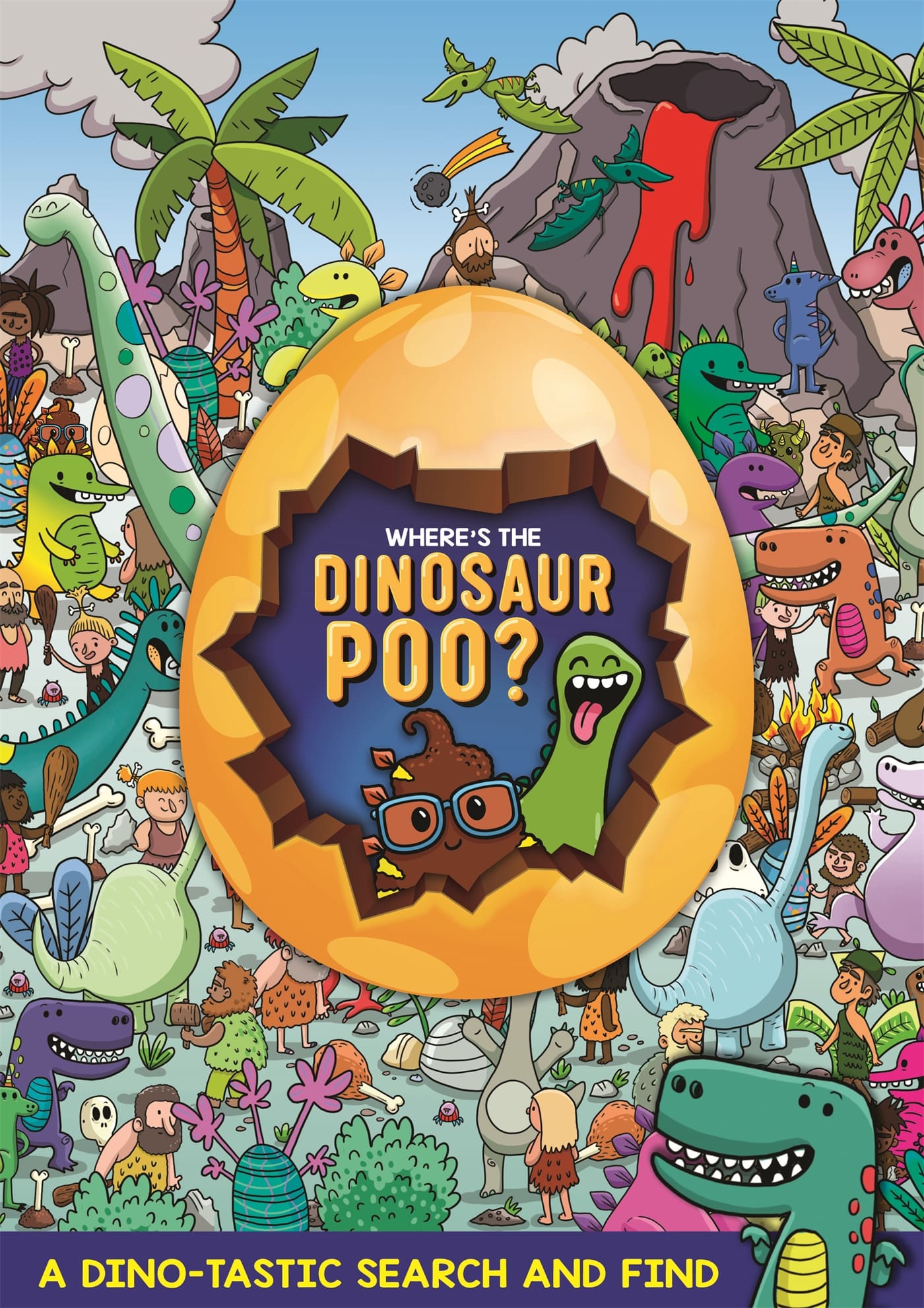 Where's the Dinosaur Poo? Search and Find - Hachette Schools