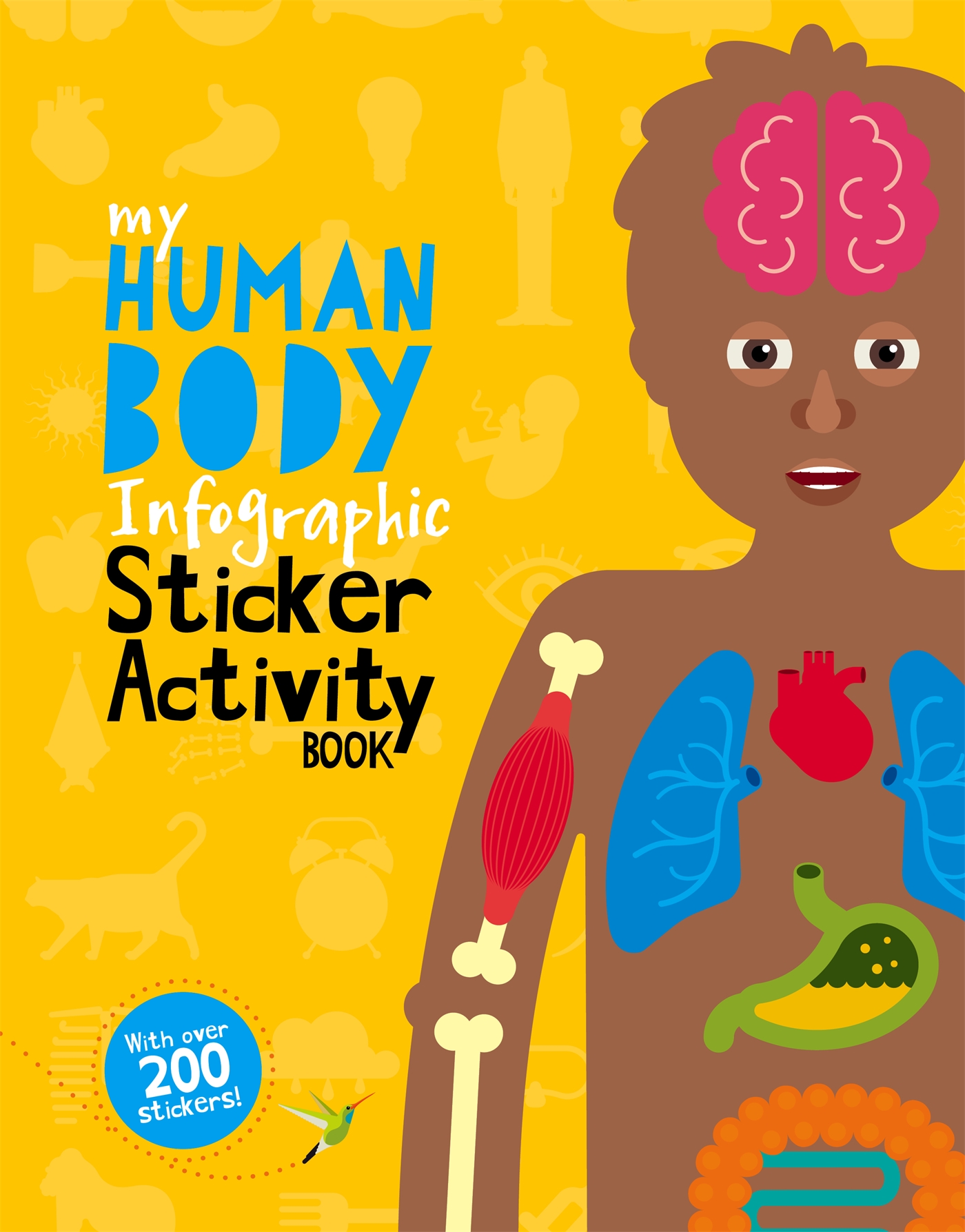My Human Body Infographic Sticker Activity Book - Hachette Schools