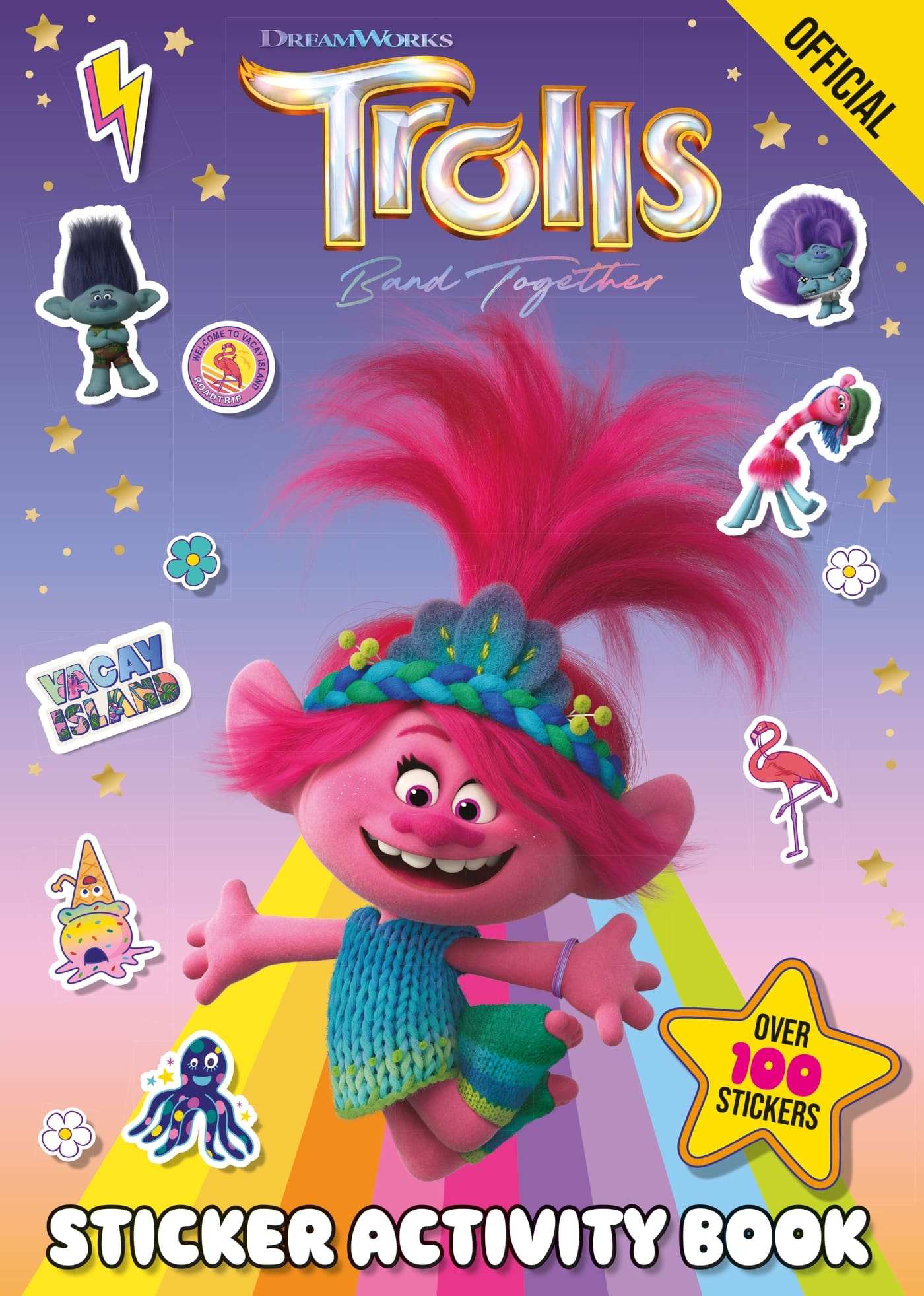 Official Trolls Band Together Sticker Activity Book - Hachette Schools