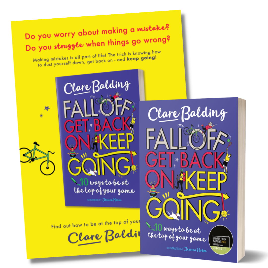 Fall Off, Get Back On, Keep Going – Poster - Hachette Schools