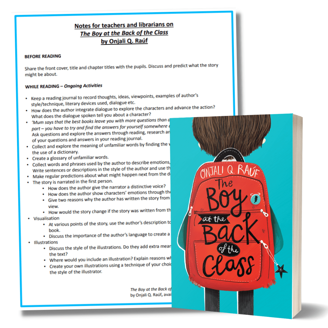 Hachette Schools The Boy at the Back of the Class – Teaching Notes ...