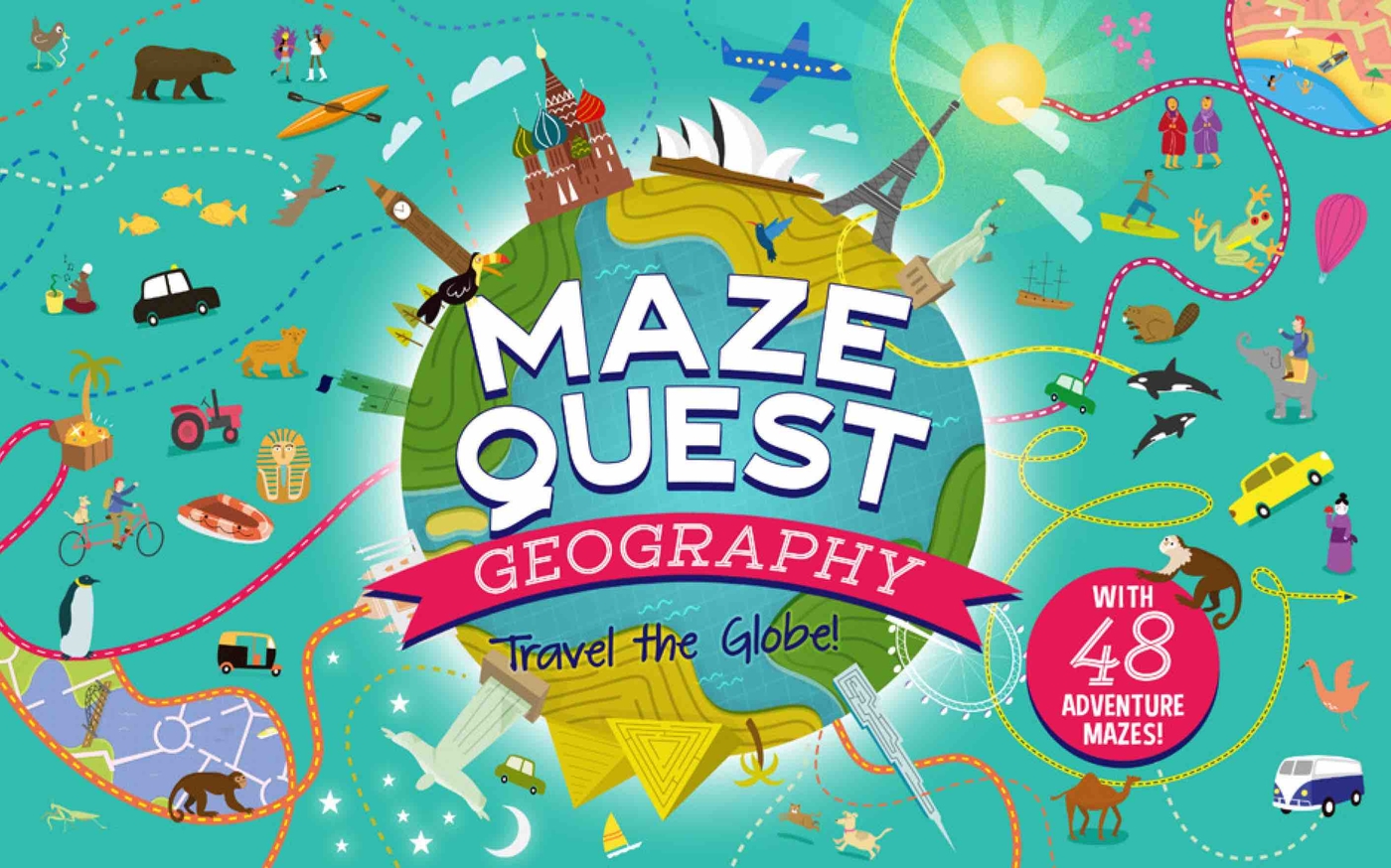 Maze Quest: Geography - Hachette Schools