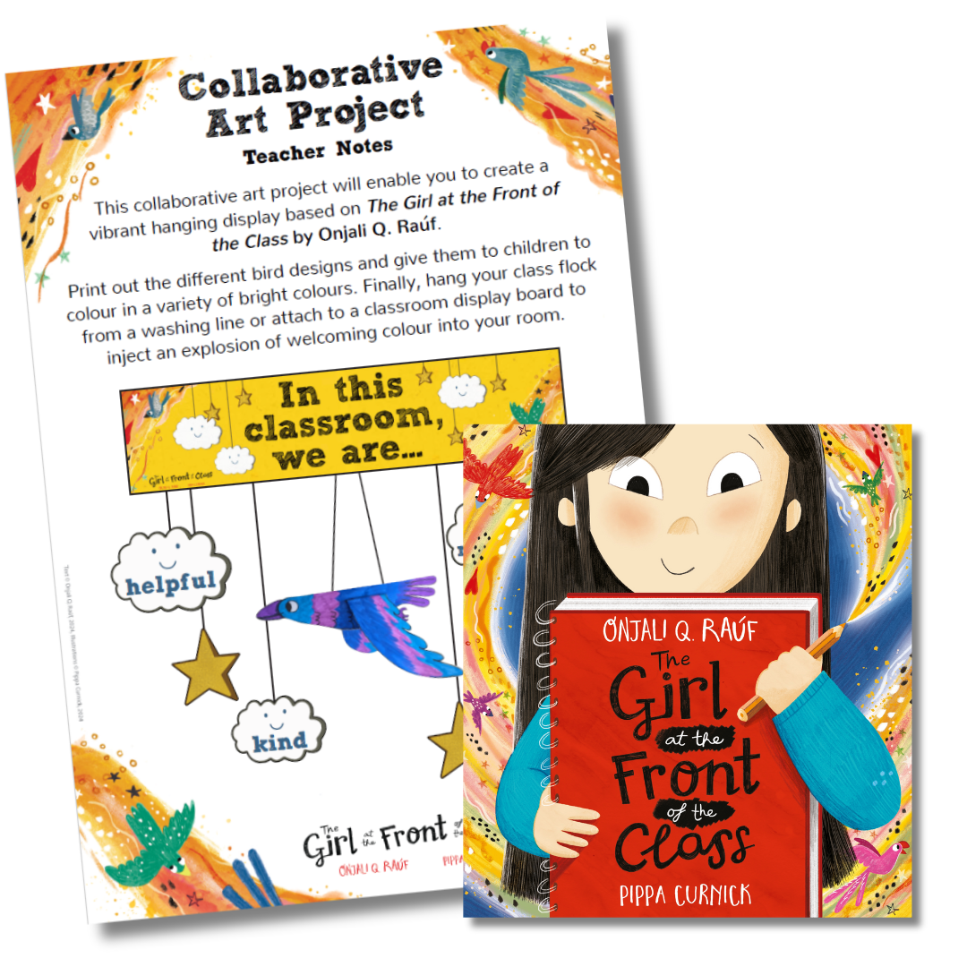 The Girl at the Front of the Class – Collaborative Art Project ...