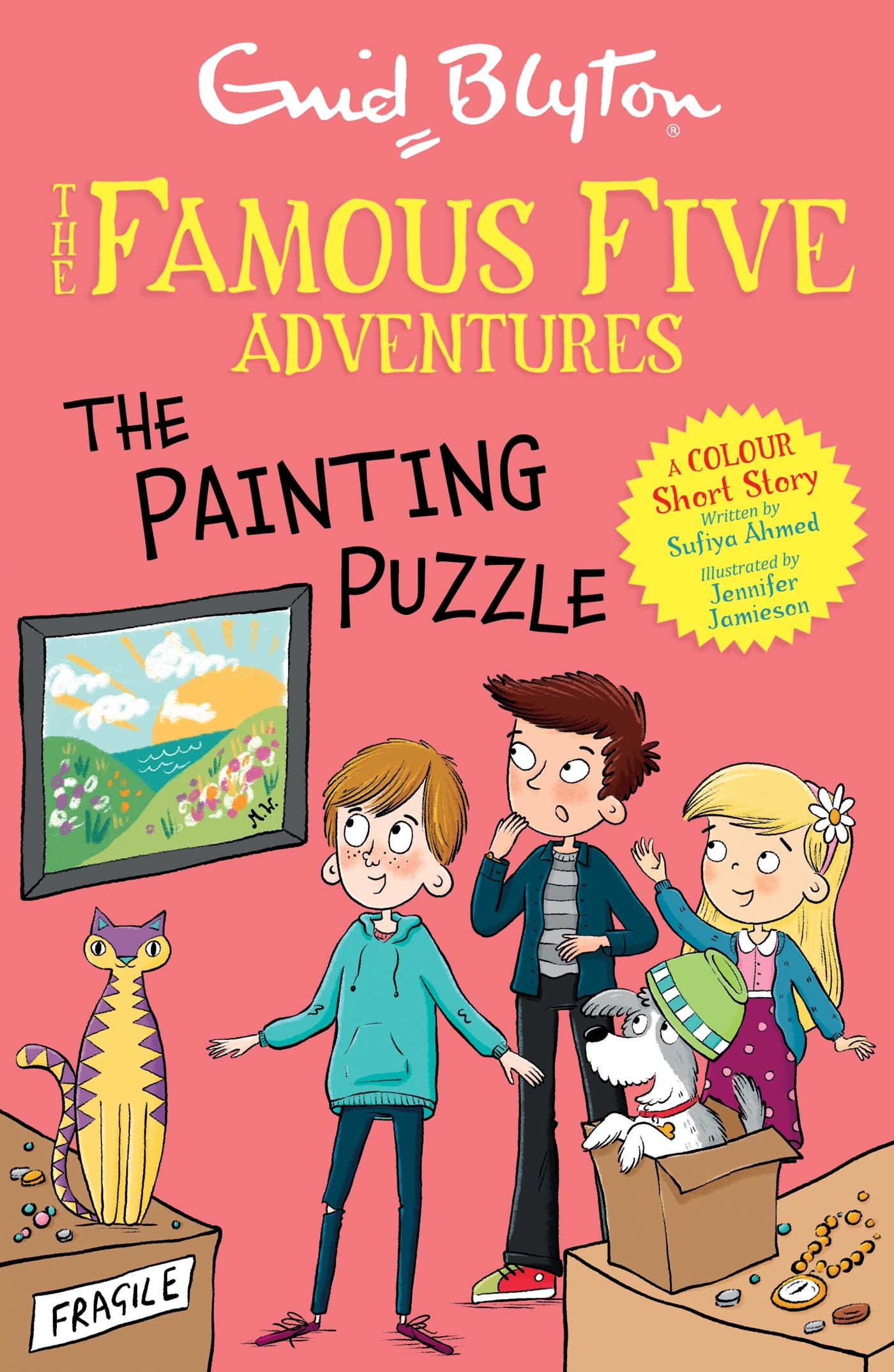 Famous Five Colour Short Stories: The Painting Puzzle - Hachette Schools
