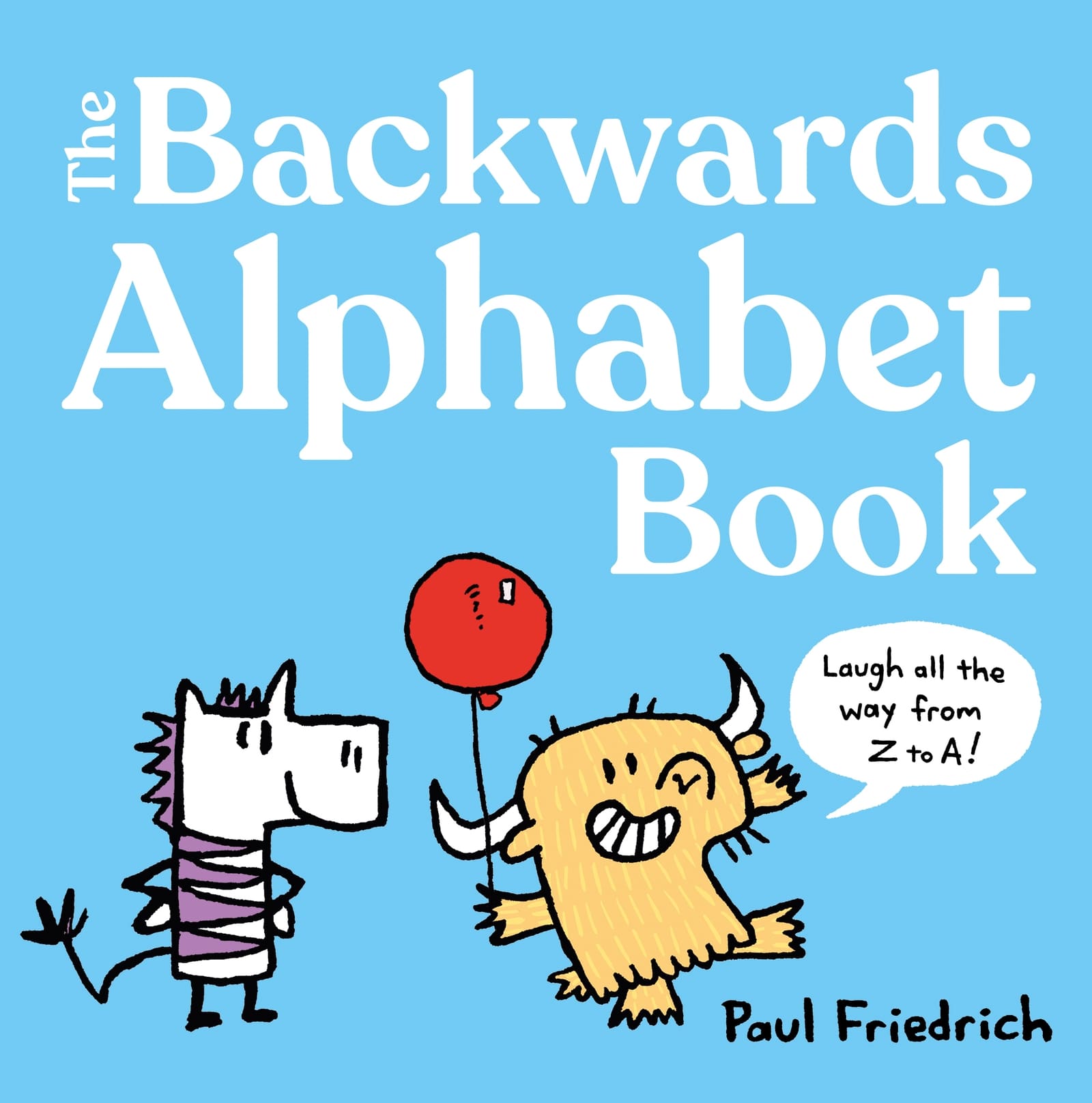 The Backwards Alphabet Book - Hachette Schools